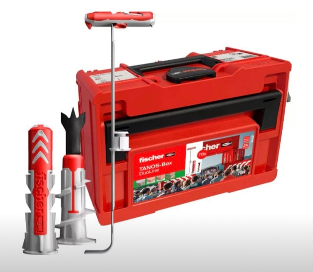 Fischer Tanos Box Duoline Duo Plug in Festool Systainer Style Box 5744